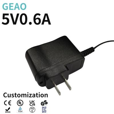 China 5V 0.6A Wall Mount Power Adapters For Intelligent Window Cleaning Machine Barcode Printer for sale