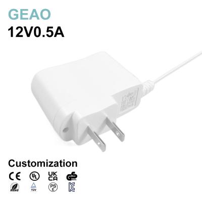 China 12V 0.5A Wall Mount Power Adapters For Foam Machine / Sweeper for sale