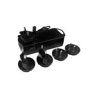 China Black DC 5V 2A Interchangeable Plug Power Adapter Lightweight for sale