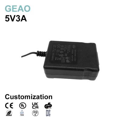 China Adaptador Desktop do poder do orador 5V 3A de BT com o comprimento do cabo de 1.2m à venda