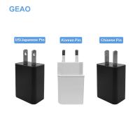 China 5V 0.6A Universal USB Wall Charger 100V - 240V Input Voltage for sale