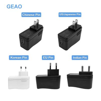 Cina universale del caricatore della parete di 15W 1A 12V Smart USB per gli Smartphones/compresse in vendita
