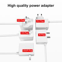 China 24V 1A Wall Mount Power Adapters Electronic Safe For Dvd Fiber for sale