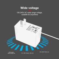 China 24V 1A Wall Mount Power Adapters Electronic Safe For Dvd Fiber for sale