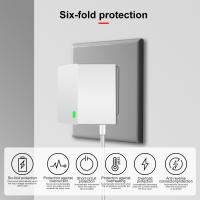 China 24V 1A Wall Mount Power Adapters Electronic Safe For Dvd Fiber for sale