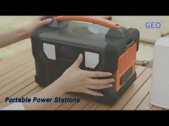 Outdoor Camping Portable Power Stations Multi Port Fast Charging