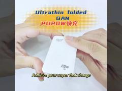 5V 3A GaN 20W PD Fast Charger Portable USB Power Adapter Lightweight