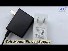 Industrial Wall Mount Power Supply Adapter 12V 1.5A Lightweight