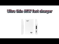 20V 65w 3.25A GaN Fast Charger USB A / USB C Fast Charging Travel Adapter