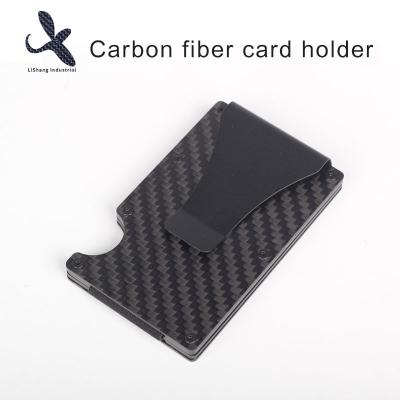 China men portable wallet Dollar clip money clip dollar wallet OEM customization slim wallet carbon fiber for sale