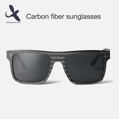 China Matt Carbon fiber Sunglasses,Carbon fiber sunglasses High quality for Driving Sports - full frame for sale