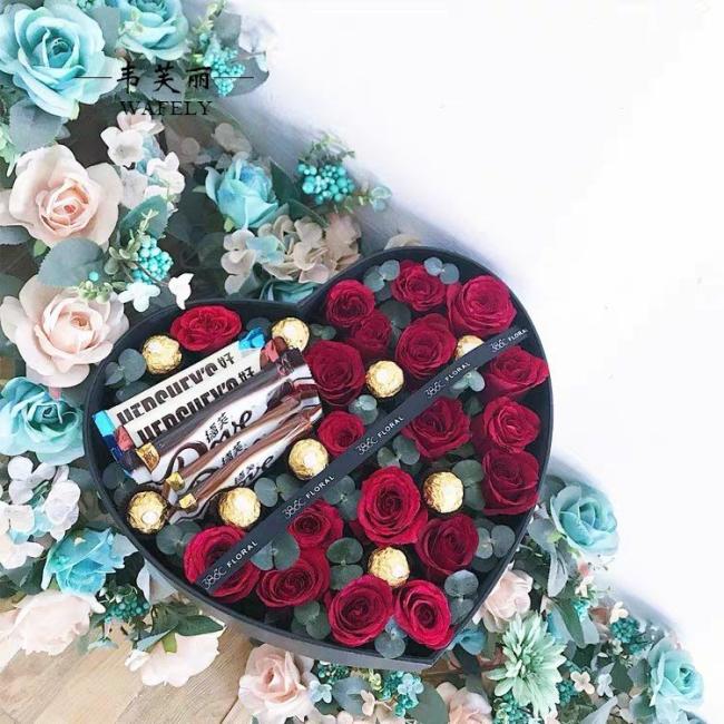 High Quality China Wholesale Custom Logo Printing Heart Shape Wedding Festival Gift Packaging Cardboard Box for Chocolates Cookies Candies Prensents