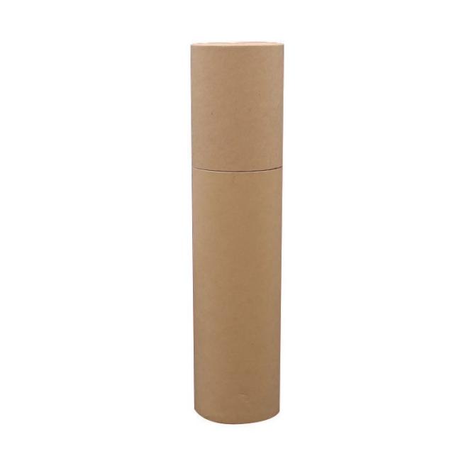 Cute Fancy Art Paper Round Tube Cylindrical Corrugated Paper Tea Coffee Nutrition Facial Creams Paper Jar Tube