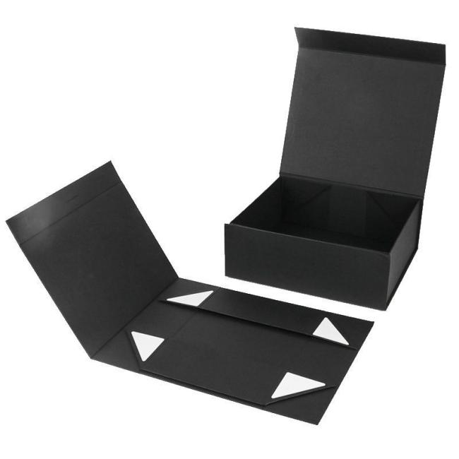 Magnetic Rigid Cmyk Color Printing Cutout Insert Book-Shape Customized Cosmetic Gift Packaging Package Packing Carton Box for Christmas Xmas New Year Decoration