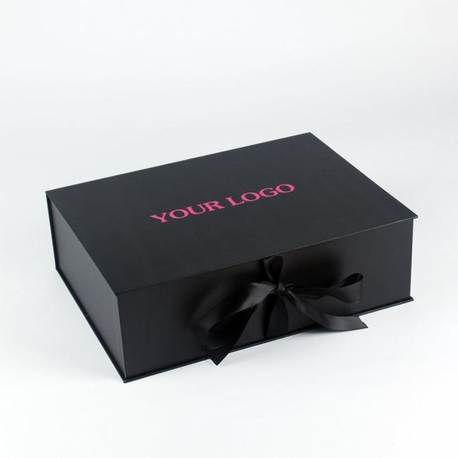 Magnetic Rigid Cmyk Color Printing Cutout Insert Book-Shape Customized Cosmetic Gift Packaging Package Packing Carton Box for Christmas Xmas New Year Decoration