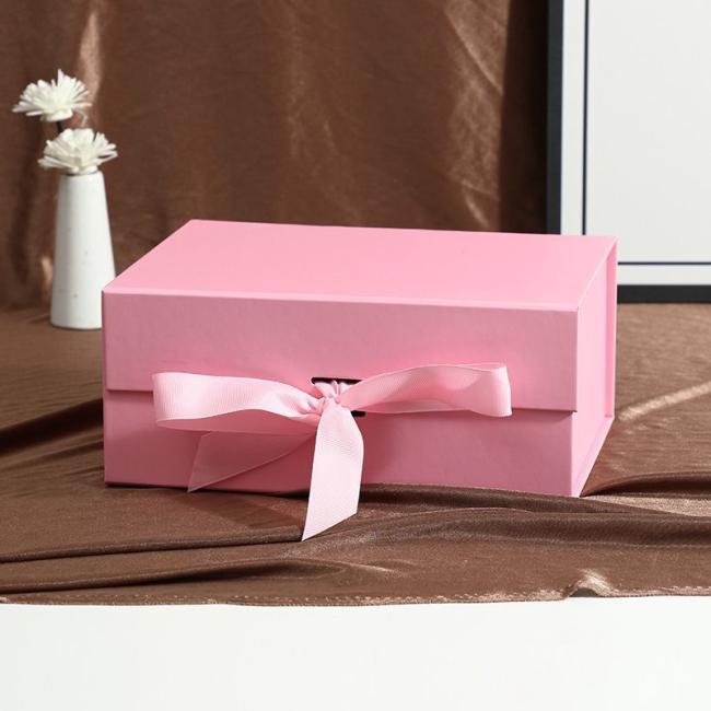 Wholesale Custom Folding Foldable Magnet Packaging Cardboard Box Rigid Gift Magnetic Packing Boxes for Human Hair Extension Wig Accessories