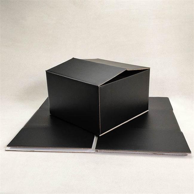 3 Ply B-Flute Flat Packing Folding Corrugated Board White Carton Packaging Box for Wine Fruits Vegetables Bottle Drinks Beer Milk Beverage Logstic Supply Chain