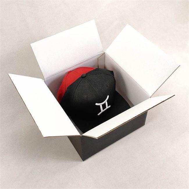 3 Ply B-Flute Flat Packing Folding Corrugated Board White Carton Packaging Box for Wine Fruits Vegetables Bottle Drinks Beer Milk Beverage Logstic Supply Chain