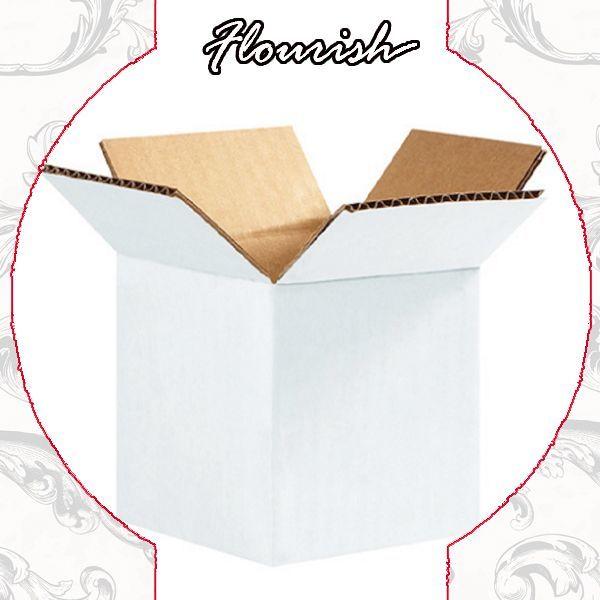 3 Ply B-Flute Flat Packing Folding Corrugated Board White Carton Packaging Box for Wine Fruits Vegetables Bottle Drinks Beer Milk Beverage Logstic Supply Chain