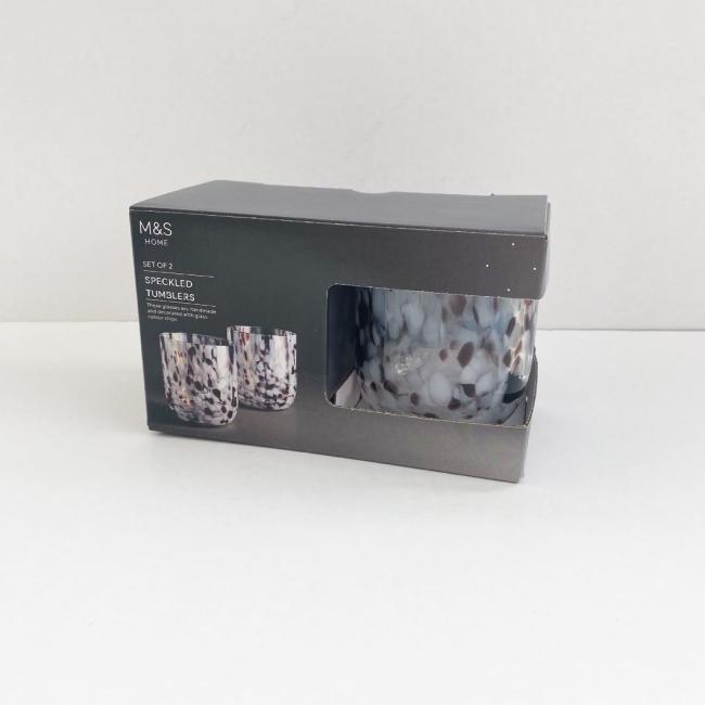 Customized Printing Kraft Paper Brown White Packaging Fashion Packing Cardboard Corrugated Display Case Gift Carton Box for Champagne Glass Mug