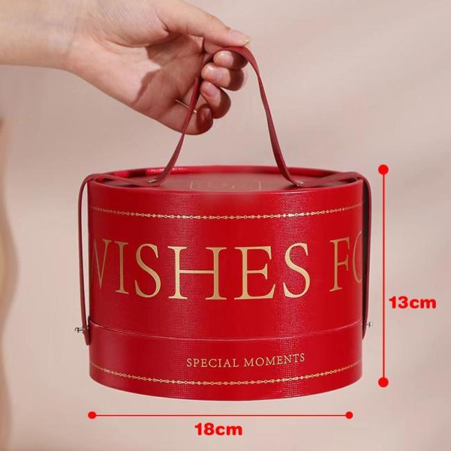 Round Tube Cylinder Shaped Custom Packaging Storage Food Candy Chocolate Wine Jewelry Handbag Cosmetic Perfume Lipstick Auto Key Candle Box for Wedding