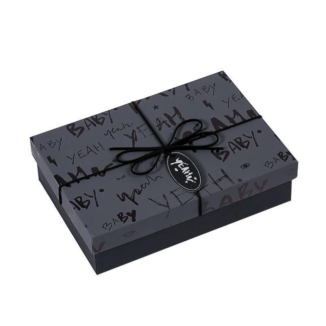 Elegant Niche Applicable Models Custom Logo Printing Cardboard Packaging Apparel and Shoes Gift Box
