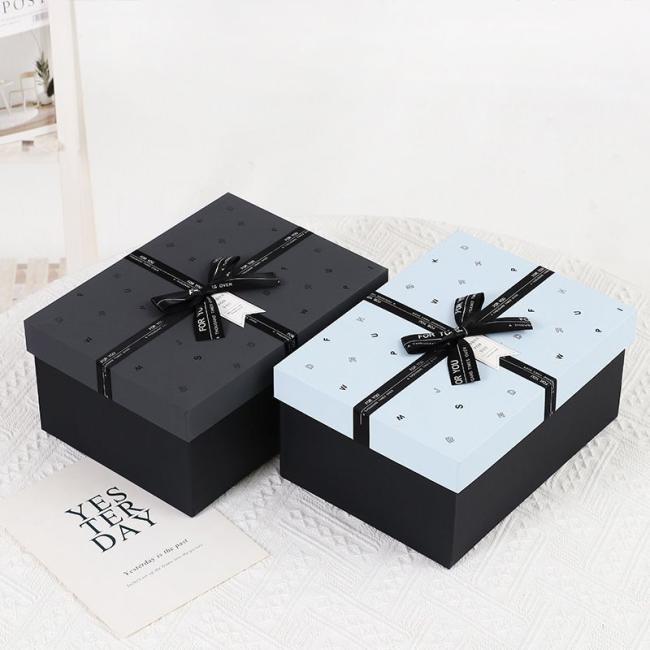 Lid and Base Box with Foam Insert Cardboard Paper Packaging Gift Jewelry Box