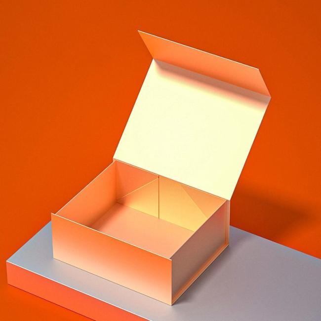 Complex Printing Patter Custom Logo Printing Matt Laminated Rigid Foldable Cardboard Wedding Grown Packaging Magnetic Box