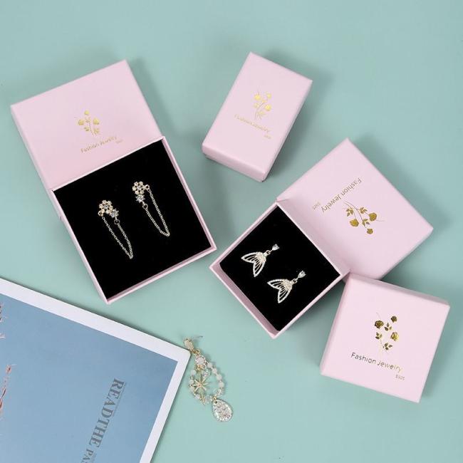Luxury Jewellery Paper Gift Box with Custom Logo Printing, China Manufacturer Wholesale Storage Box, Free Samples Available Display Box