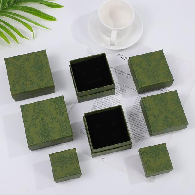 Custom Logo Printed Bow Tie Lid and Base Cardboard Paper Packaging Gift Box, Foam Insert Earrings Necklace Jewelry Box