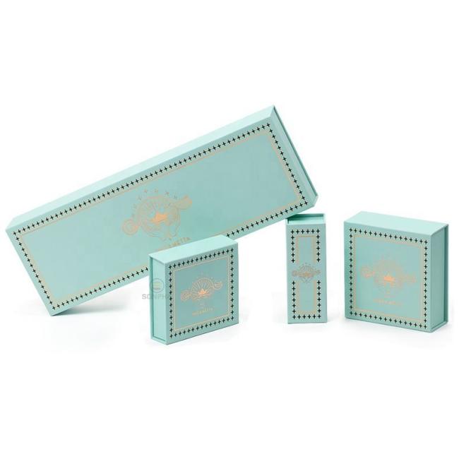 Custom Logo Printed Bow Tie Lid and Base Cardboard Paper Packaging Gift Box, Foam Insert Earrings Necklace Jewelry Box