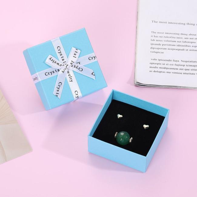 Romantic Colors Rigid Lid and Base Cardboard Paper Gift Box, Custom Logo Printed Paper Packaging Jewelry Box