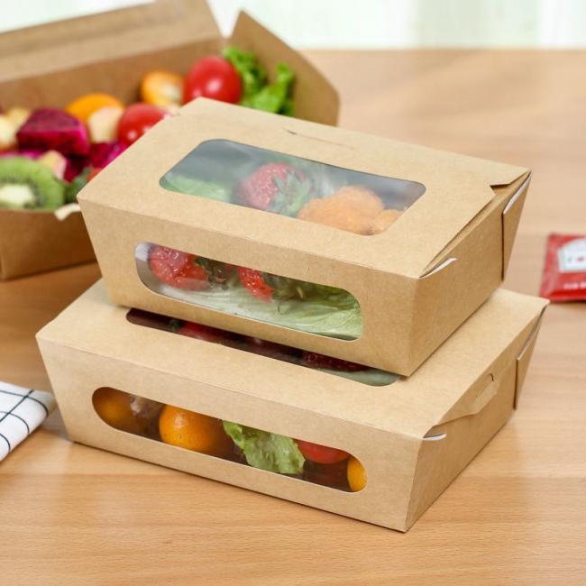 White Cardboard Paper Packaging Food Box for Restaurant Fast Food Snack Fried Chips Chicken Box