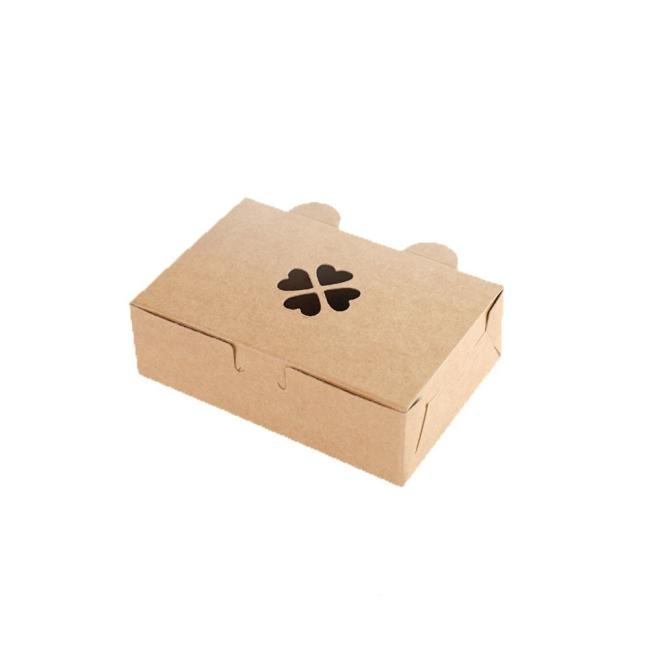 White Cardboard Paper Packaging Food Box for Restaurant Fast Food Snack Fried Chips Chicken Box