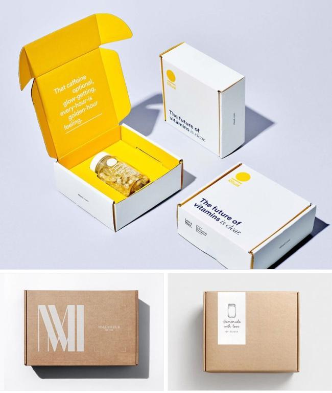 Retail Online Store Packing Rigid Cardboard Paper Corrugated Mailer Box Wholesale Retail Packaging Empty Mailing Folding Carton Boxes for Luxury Clothing Brand