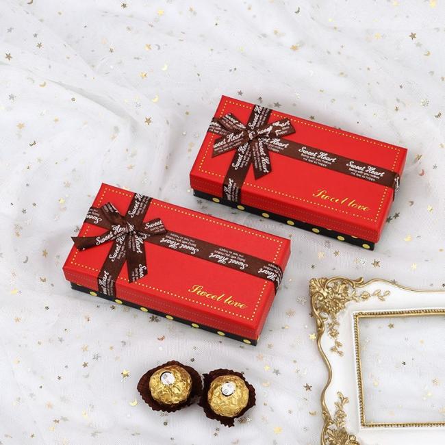 China Wholesale Custom Designed Embossed Texture Art Paper Pasted Cardboard Two-Layer Chocolate Candy Book Style Magnetic Packaging Gift Box with Compartment