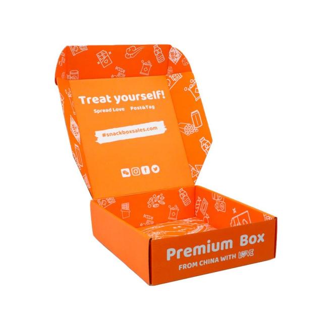 Wholesale Cmyk Shoes T-Shirts Dress Cosmetic Electronic Packaging Corrugated Shipping Box Custom OEM Folded Packing Mailer Box Folding Printed Mailing Boxes