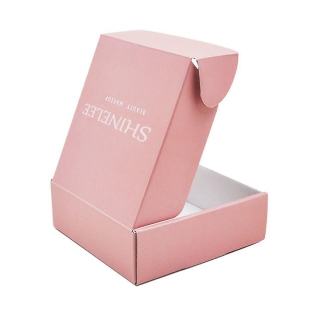 Mailing Custom Printed Corrugated Shipping Commerce Carton Mailer Gift Beauty Makeup Cosmetic Essential Oil Perfume Jewelry Foldable Cardboard Packaging Box