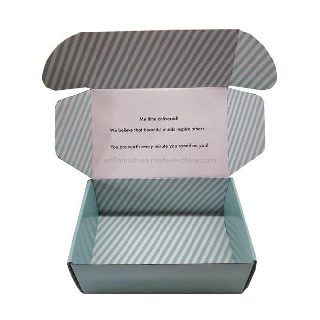 Custom Luxury Printed Logo Foldable Cardboard Kraft Paper Packaging Shipping Packing Mailer Christmas Gift Carton Box for Perfume Clothes Shoes Jewelry