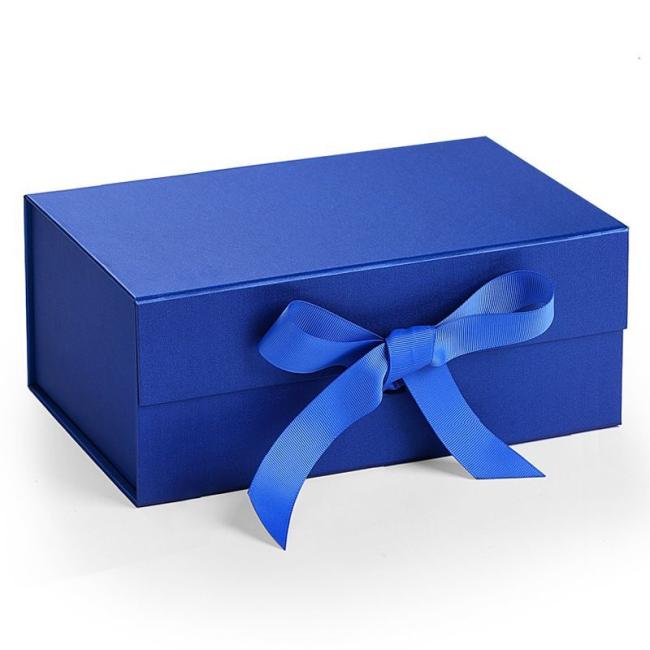 Custom Pink Gift Cardboard Book-Shaped Printing Logo Paper Rigid Folding Packaging Box with Magnetic Piece and Ribbon Window