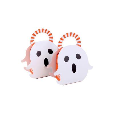 China Weihnachten Halloween Kürbis Geschenk Verpackung Weißpapier Süßigkeiten Boxen Für das Festival zu verkaufen