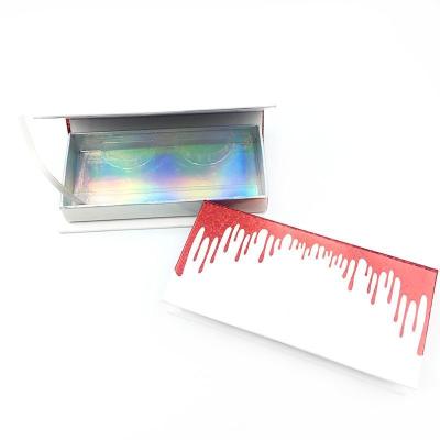 Cina Scatola di cartone magnetica personalizzata scatola di imballaggio per unghie false con forma di libro di finestra in vendita