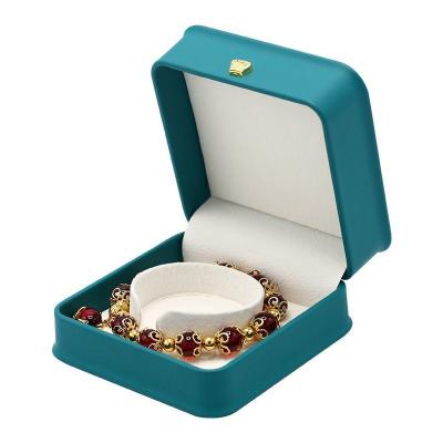 China Custom Logo Printing Luxury PU Jewelry Box Portable Travel Earring Jewelry Storage Bag Double Storage Box for sale