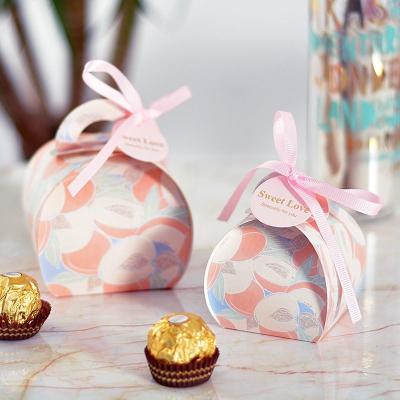 Cina Colore luminoso Bloom stampato Customized Gift Box Packaging Paper Candy Gift Box in vendita