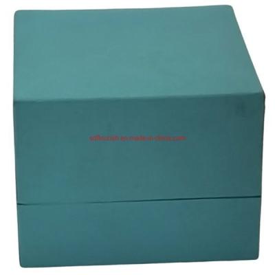 China Clamshell Design Elegant Green Color Rigid Cardboard Proposal Ring Gift Box in CDR/EPS/JPG/TIF Format for sale