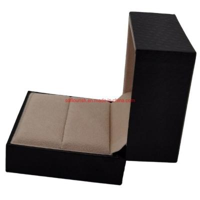 China Clamshell Design Elegant Green Color Rigid Cardboard Proposal Ring Gift Box in CDR/EPS/JPG/TIF Format for sale