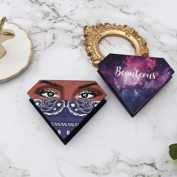 Quality Rectangle Magnetic Gift Boxes Packaging Cardboard False Eyelashes Packaging Box for sale