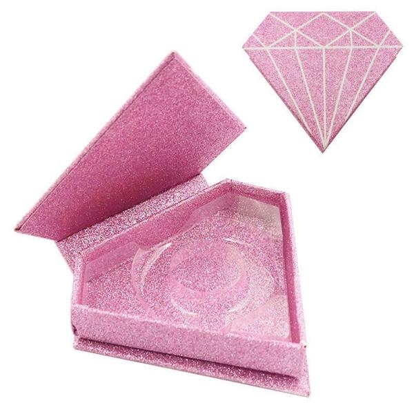 Quality Rectangle Magnetic Gift Boxes Packaging Cardboard False Eyelashes Packaging Box for sale