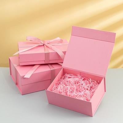 Cina Decorazioni natalizie Scatole regalo pieghevole in carta Gioielli cosmetici Scatole di cartone pieghevole in vendita
