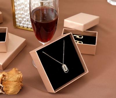 China Small Size Luxury Jewellery Gift Box Paper Storage Box Free Samples Display Box for sale